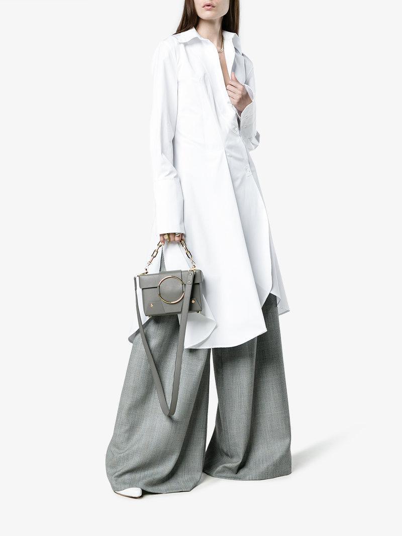 WRIGHT LE CHAPELAIN OXFORD BAGS CHECK TROUSERS, BLACK | ModeSens